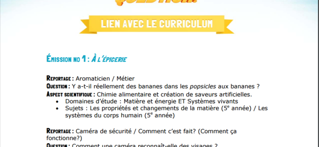 Là est la question - Guide enseignant | Idéllo